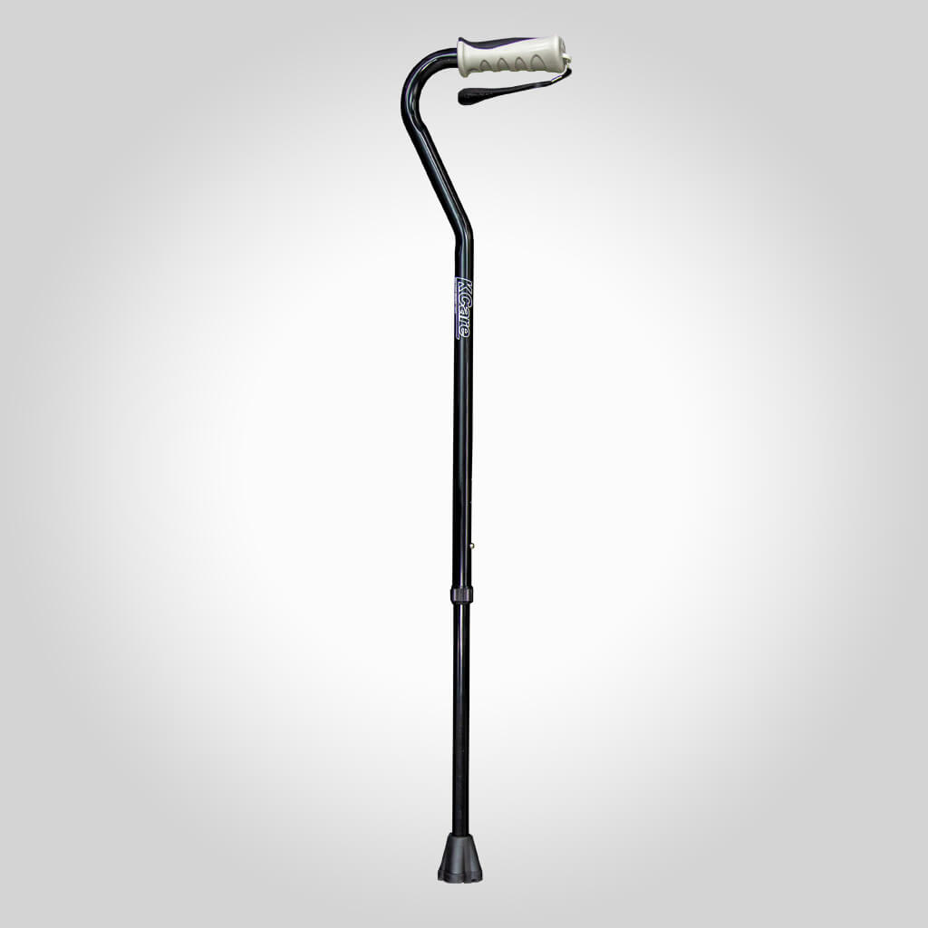 Kcare Swan Neck Cane Anodised Walking Stick – Aesthetics Healthcare